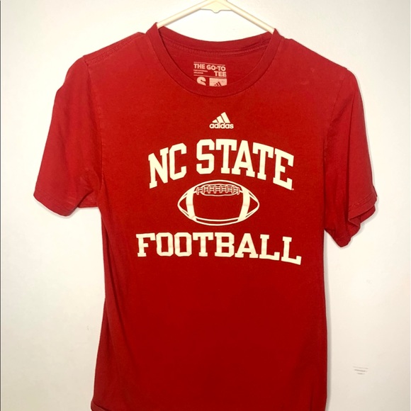 adidas | Tops | Adidas Nc State Football Tee | Poshmark